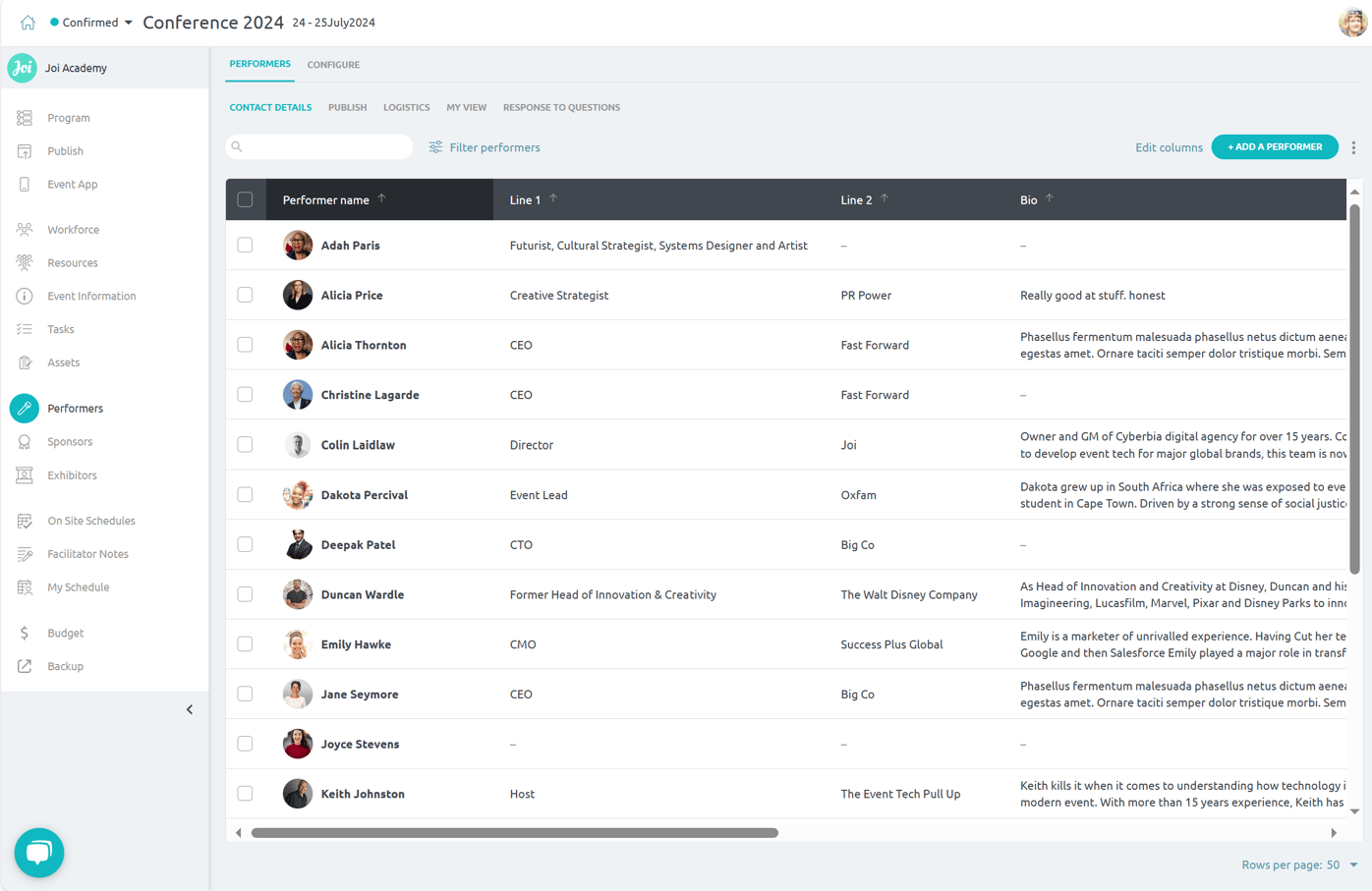 Quickstart Guide • Joi